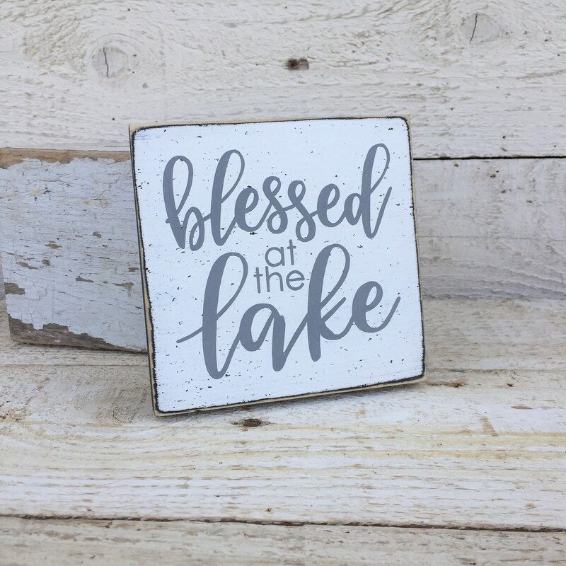 Lake Sign - Etsy