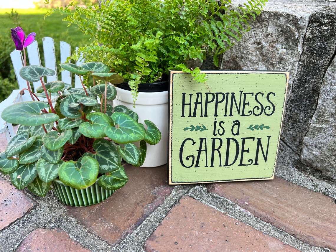 Garden Decor, to Plant a Garden, Garden Signs, Bird Sign, Outdoor ...