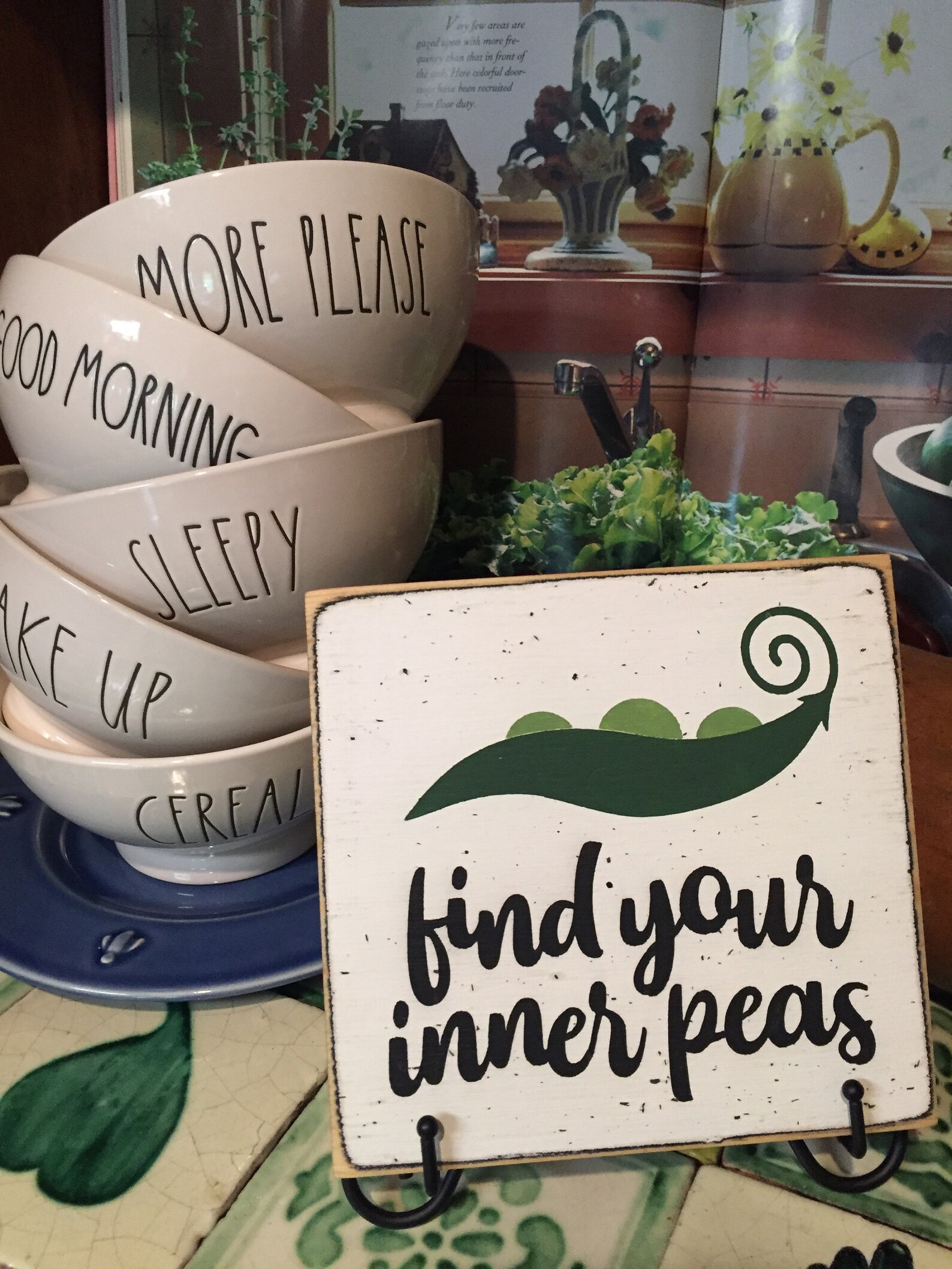 Farmhouse Kitchen Decor Kitchen Food Signs Gift for Mom | Etsy Canada