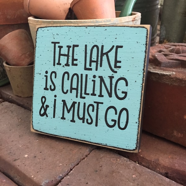 Funny Lake Signs - Etsy