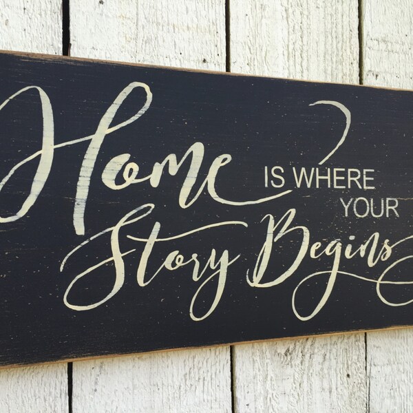 Our Story Sign - Etsy