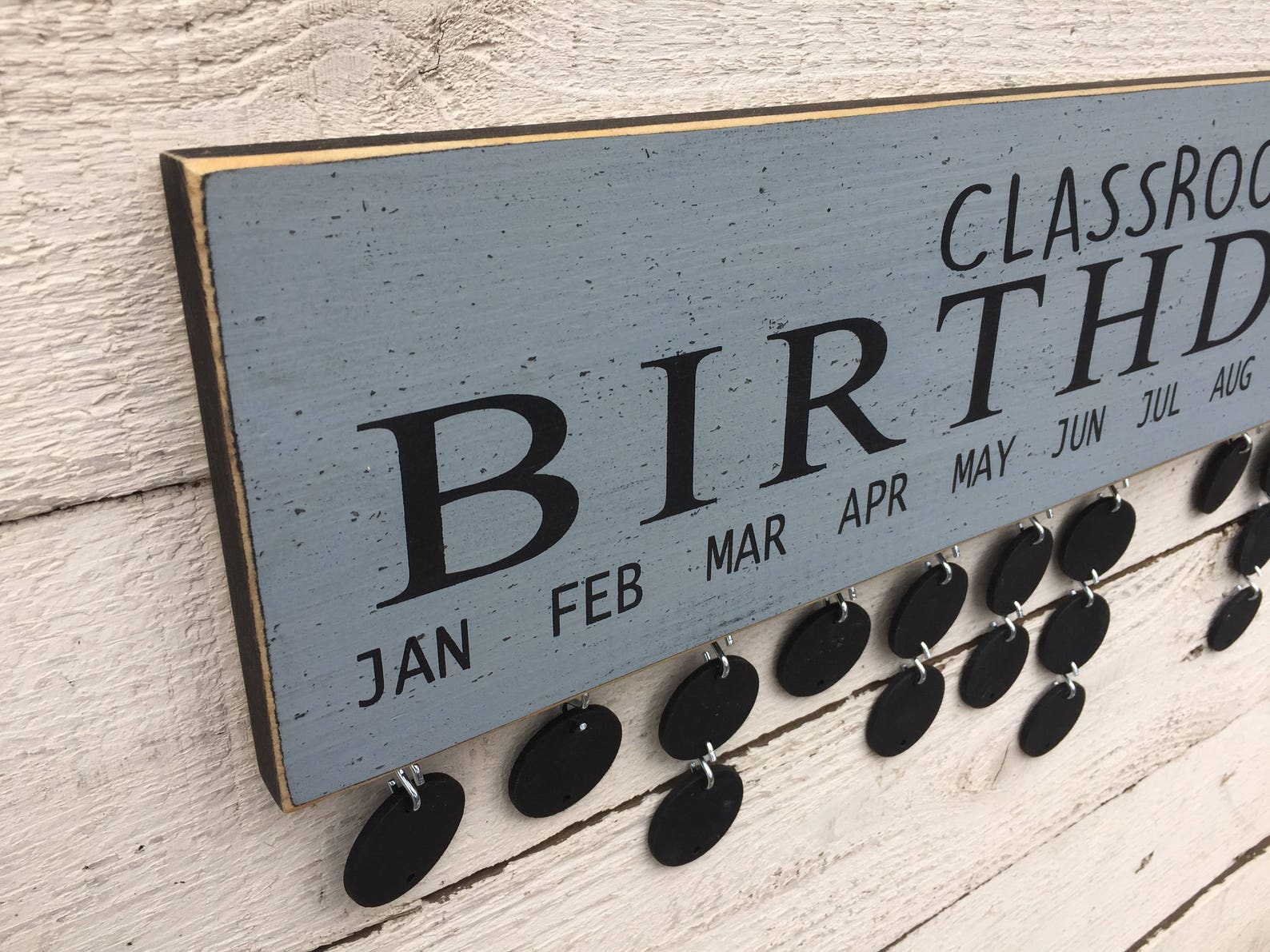 Classroom Birthday Board, Classroom Decor, Teacher Gift, Classroom Sign ...