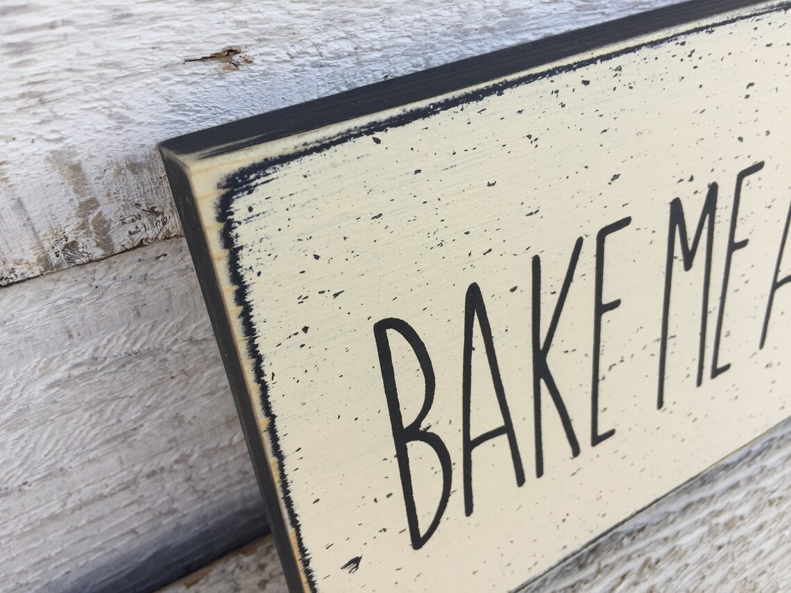 Bake me a cake as fast as you can farmhouse kitchen kitchen | Etsy