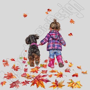 Dog Clipart Bundle. Dog Walking Drawing,funny Pets,dog Sublimation ...