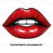 Retro Clipart Red LIPS. Printable Png & Jpg. Vintage Pop Art,retro ...