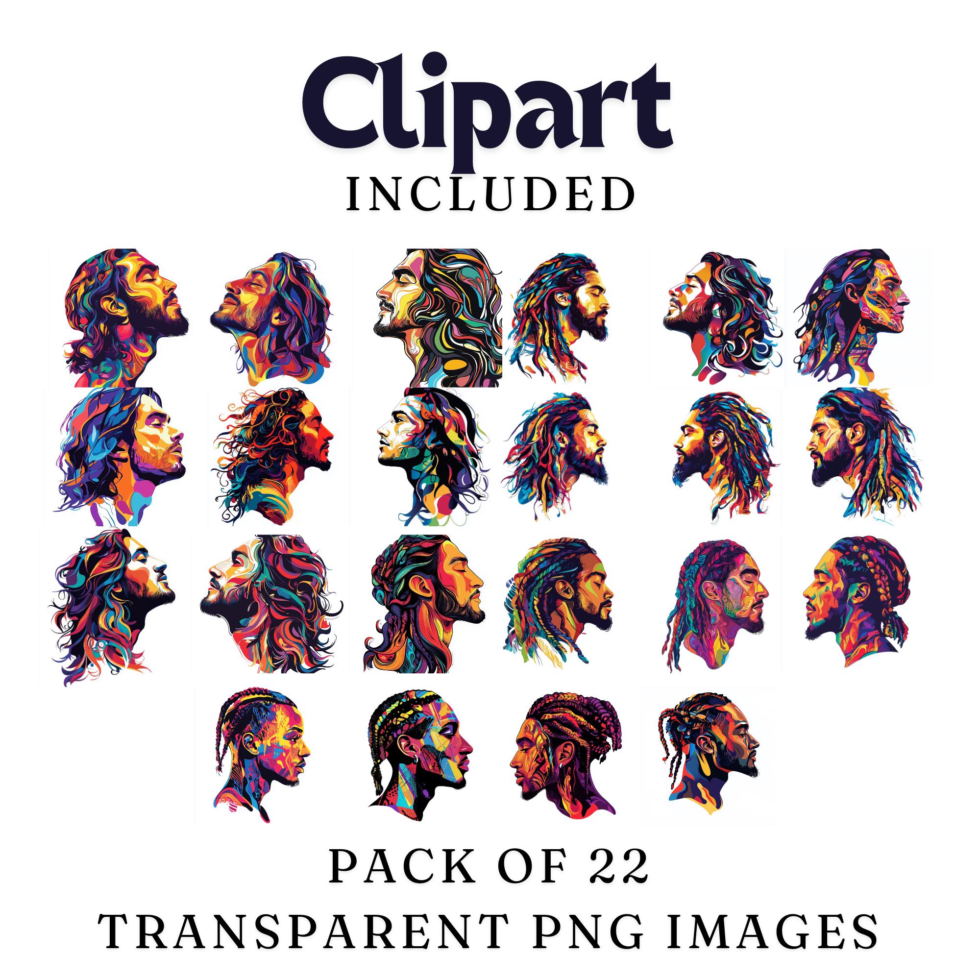 Street Art Clipart, Graphic Art,illustration Bundle,urban Man Png,male ...
