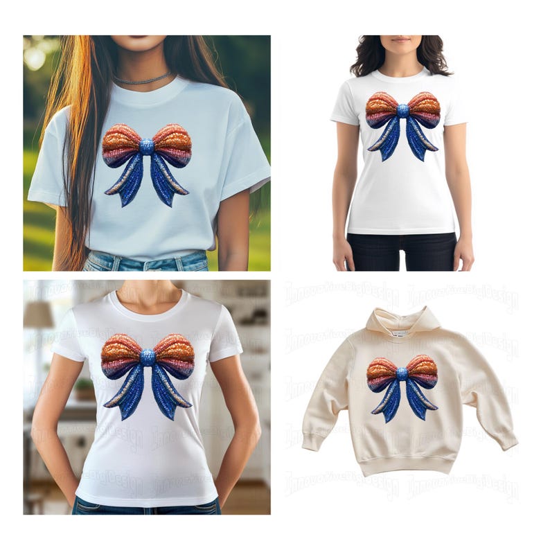 Printable Bow Download Png & Jpg. Fancy Bow Sublimation Design,digital ...