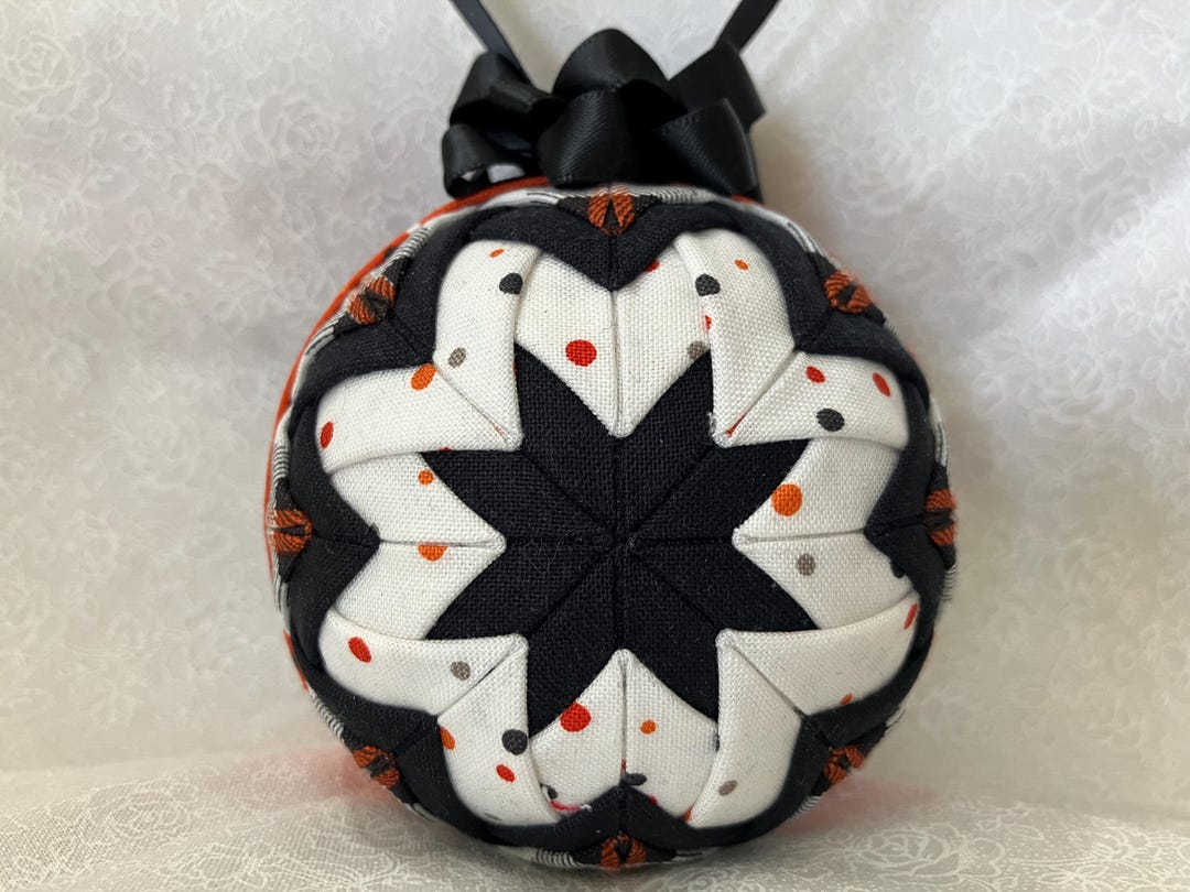 3” Quilted Ornament | Fun Halloween Decor | Cutest Boo Gift | Teacher ...