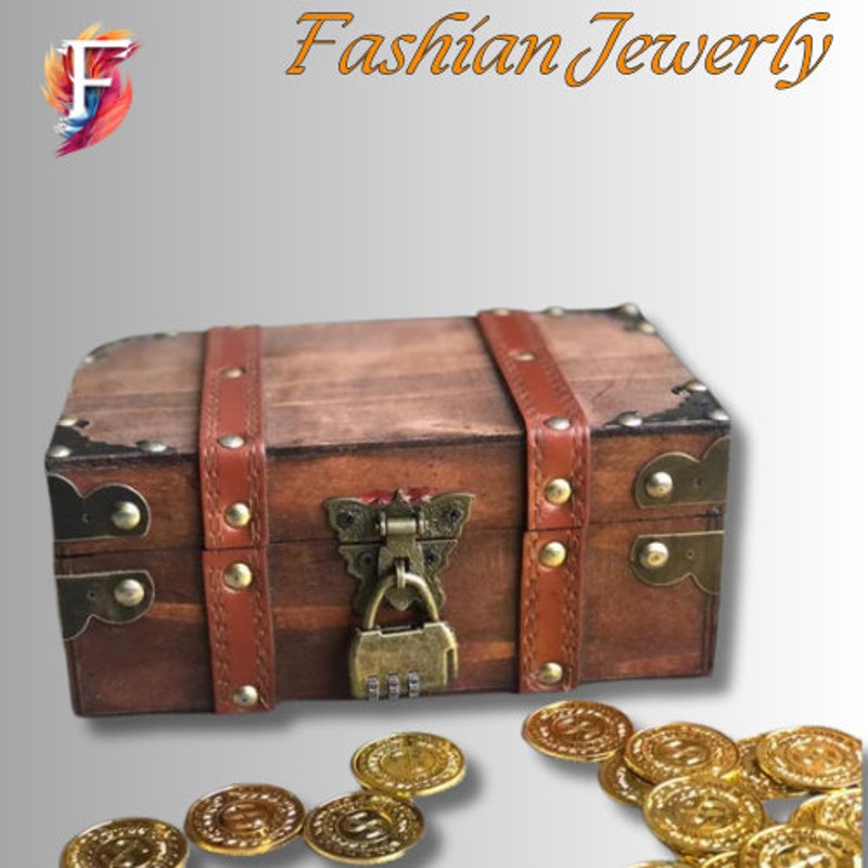 Cofre con candado - Etsy España