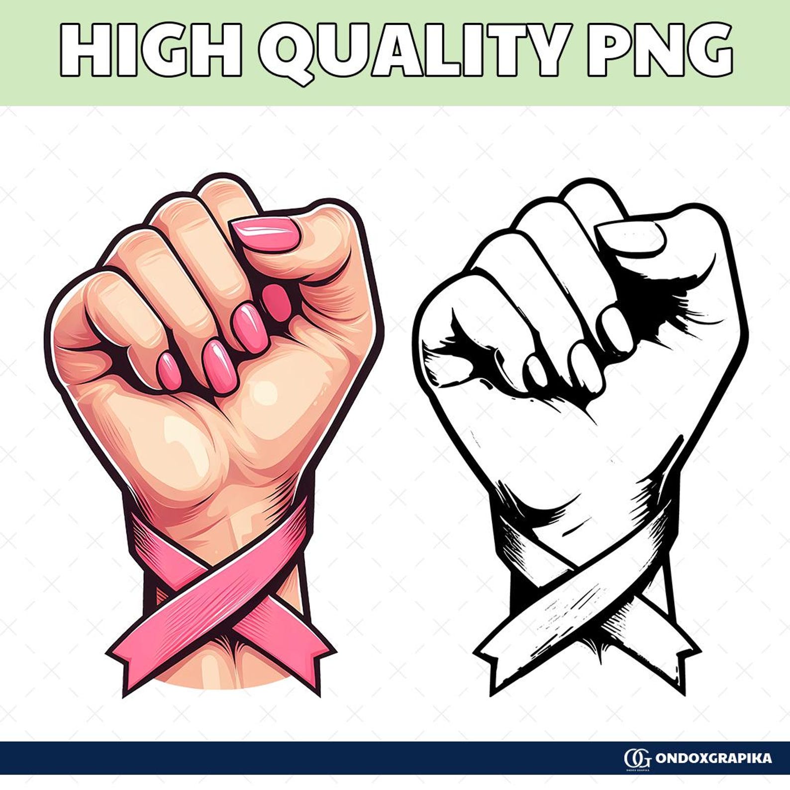 Breast Cancer Fist Png, Breast Cancer Awareness, Breast Cancer, Pink ...