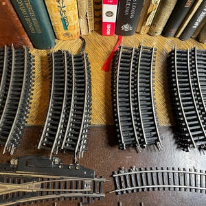 Vintage Piko Junior Model Railway Track Set. Electric Toy Railway ...