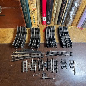 Vintage Piko Junior Model Railway Track Set. Electric Toy Railway ...