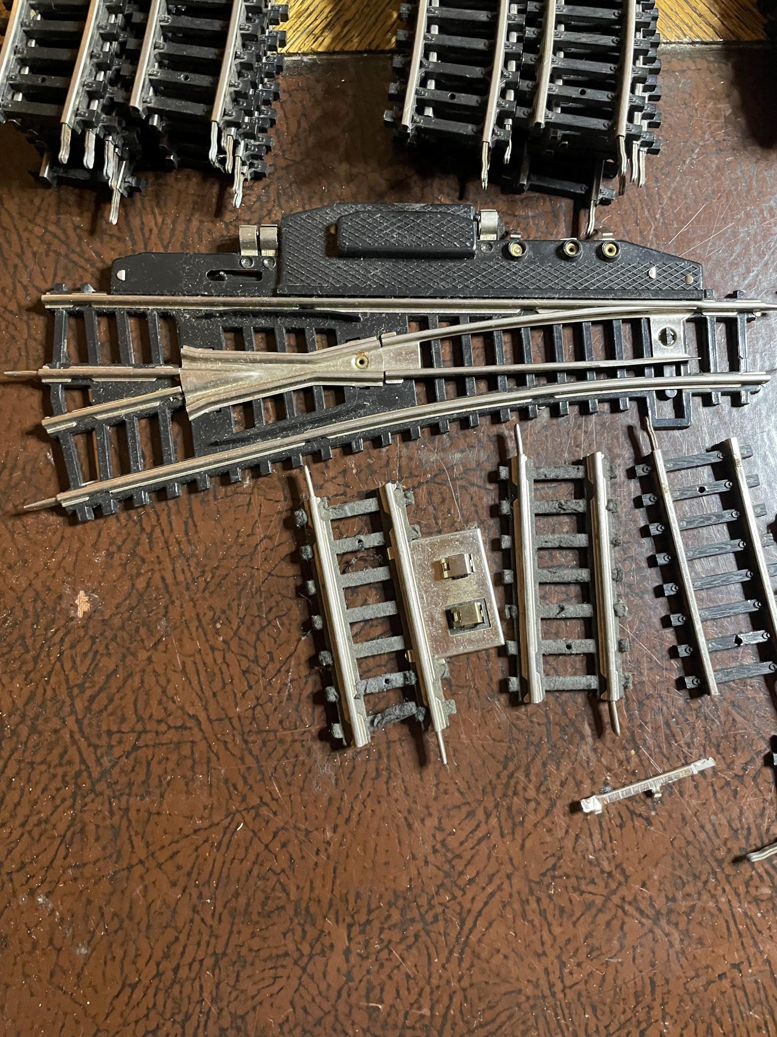Vintage Piko Junior Model Railway Track Set. Electric Toy Railway ...