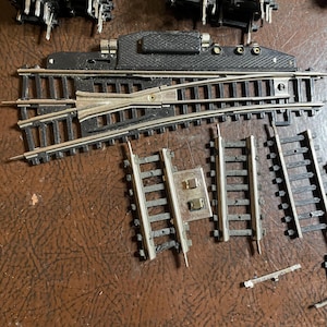 Vintage Piko Junior Model Railway Track Set. Electric Toy Railway ...