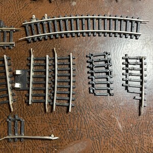 Vintage Piko Junior Model Railway Track Set. Electric Toy Railway ...