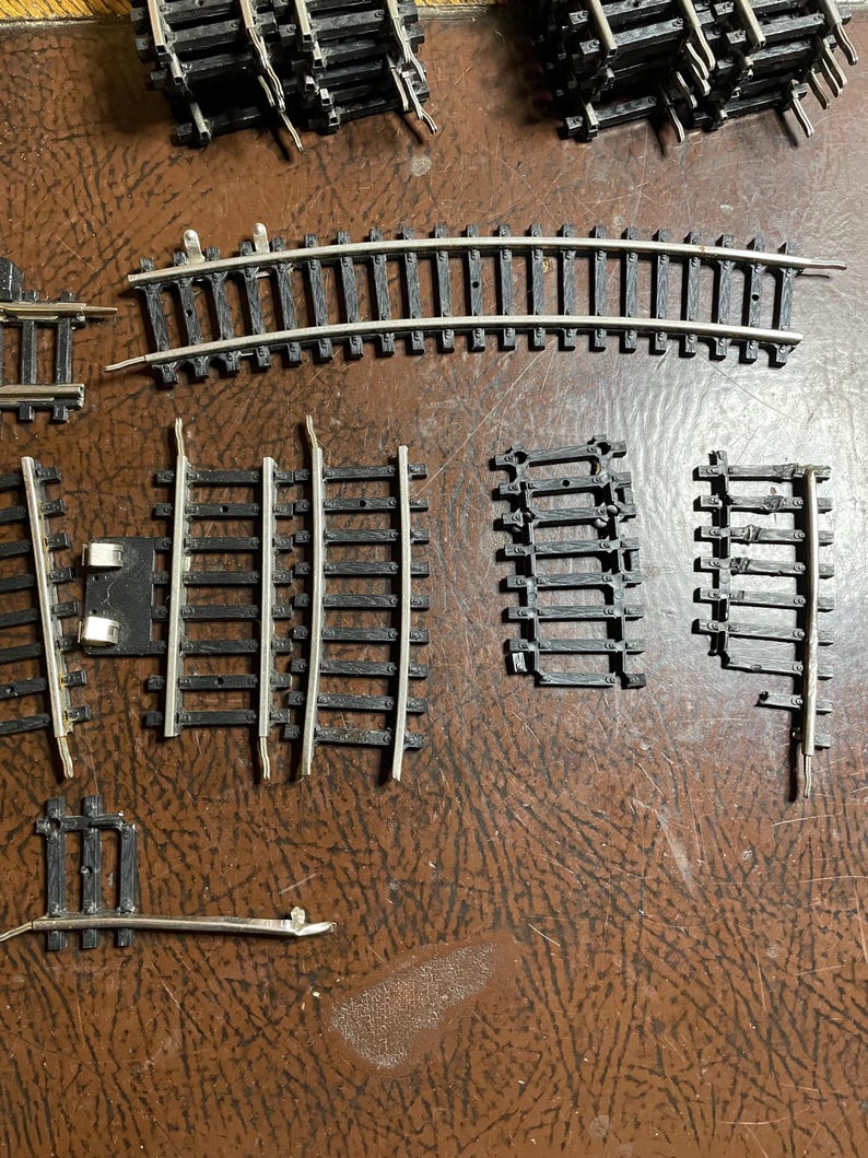 Vintage Piko Junior Model Railway Track Set. Electric Toy Railway ...