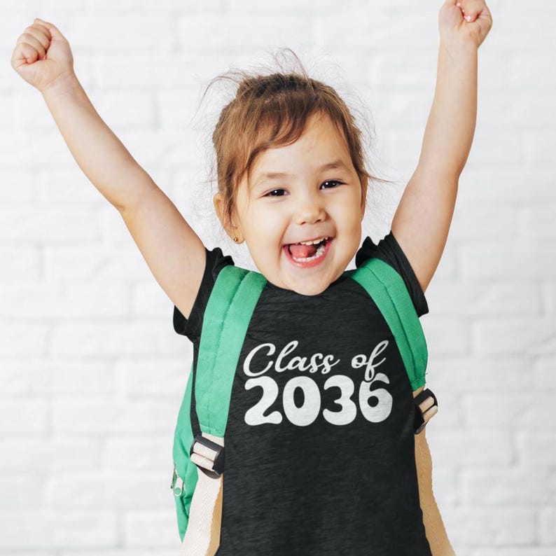Class of 2036 SVG: Graduation & First Day of School Designs (digital ...