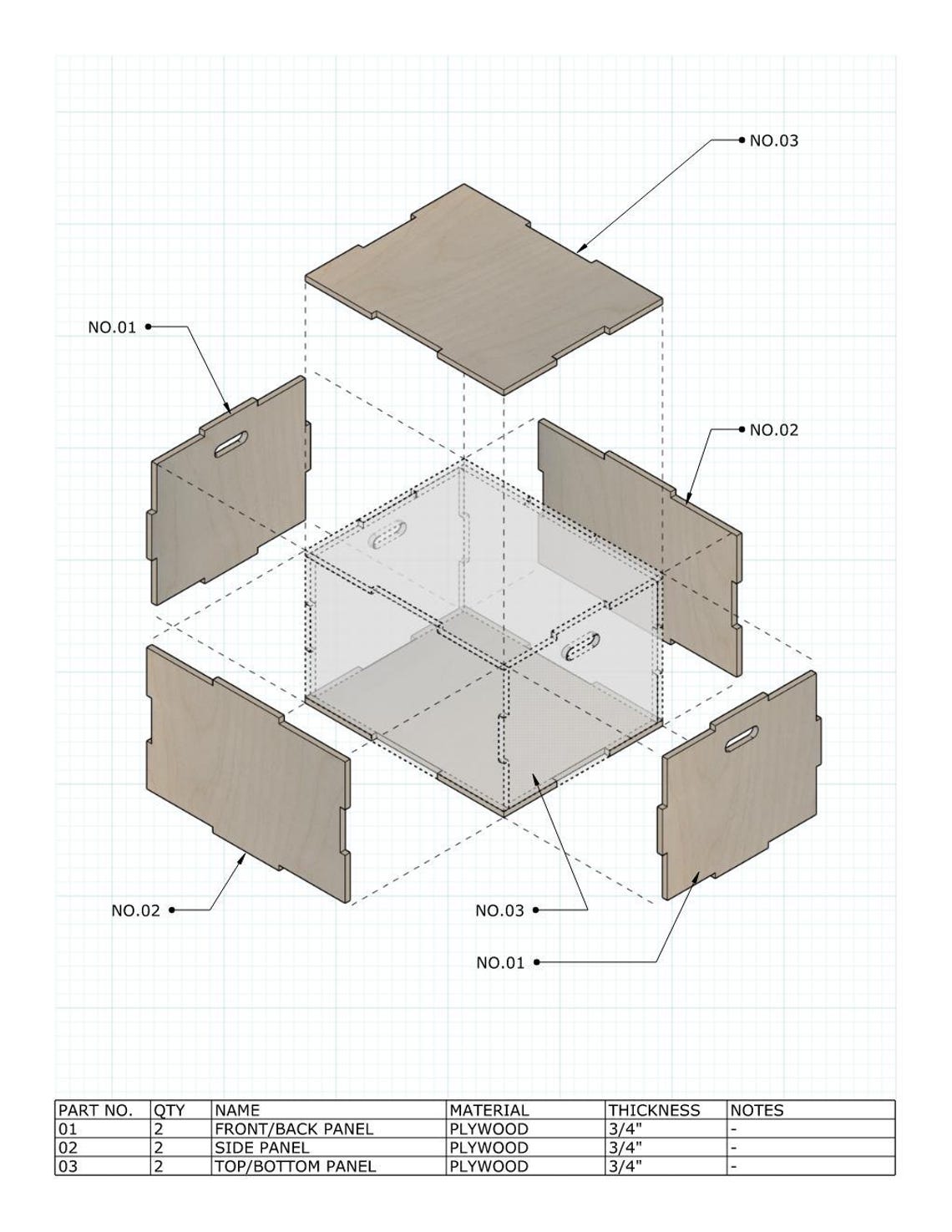 Plyometric Exercise Box - Plans to Build a Plyobox for Diyers - Etsy