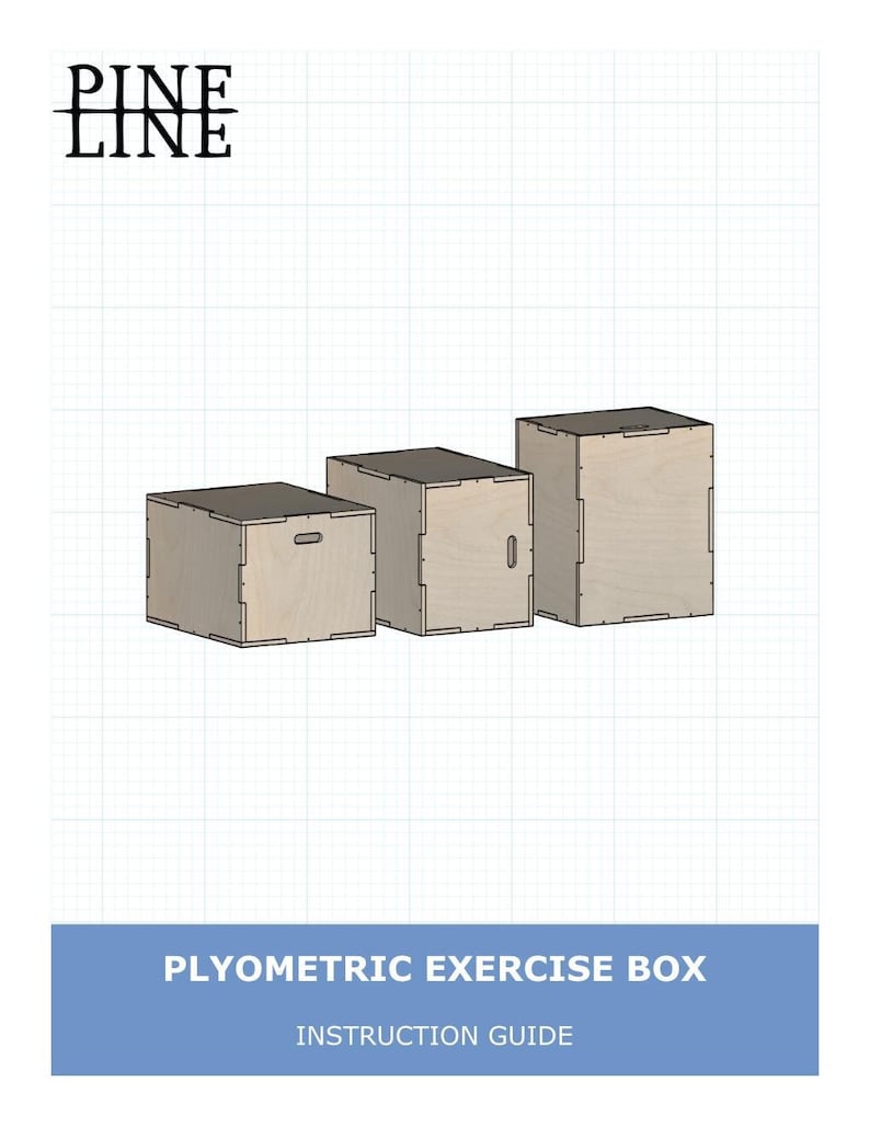 Plyometric Exercise Box - Plans to Build a Plyobox for Diyers - Etsy