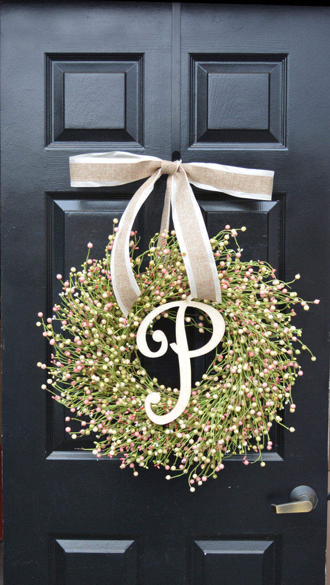 Spring Berry Wreath, Spring Decor, Spring Wreath, Easter Wreath Decor ...