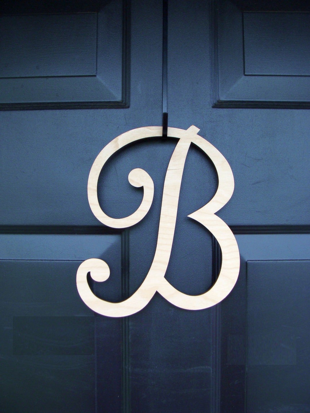 Unfinished Wood Letter: 10" Baltic Birch Monogram, Door or Wall Decor ...