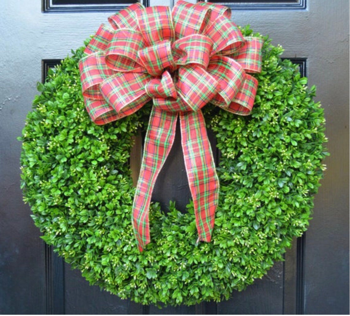 10 Xl Weatherproof Handmade Outdoor Christmas Bows Bulk Christmas Bows