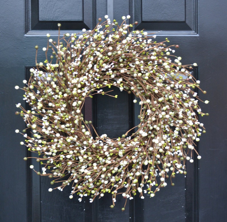Spring Berry Wreath St Patricks Day Wreath Spring Berry - Etsy