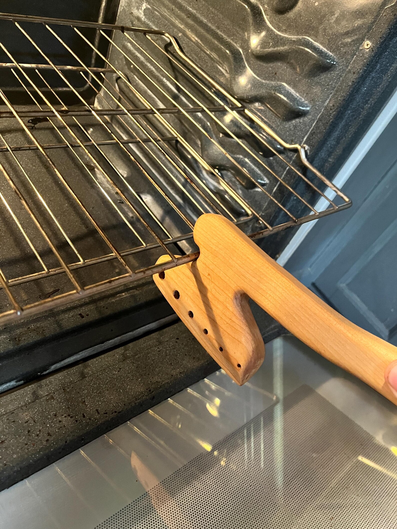 Axe Oven Push Pull Stick,herb Stripper,and Dough Scrapper - Etsy