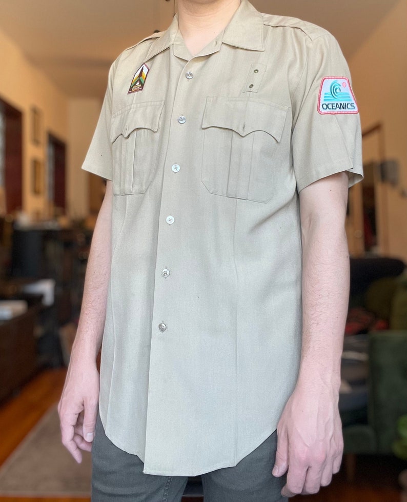 Vtg Police / Park Ranger Uniform With Embroidered Patches - Etsy