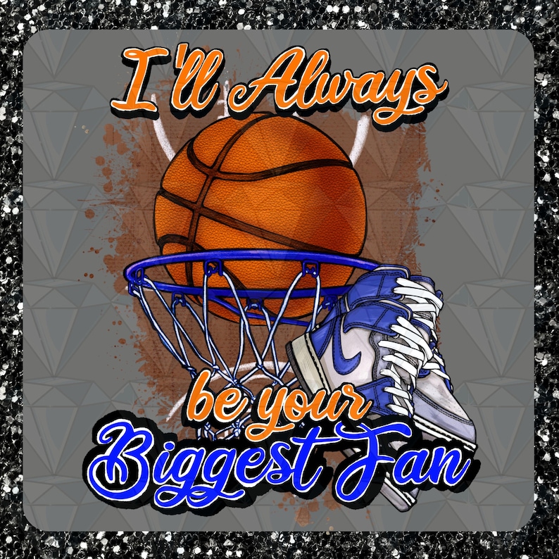 Biggest Fan Basketball PNG - Etsy