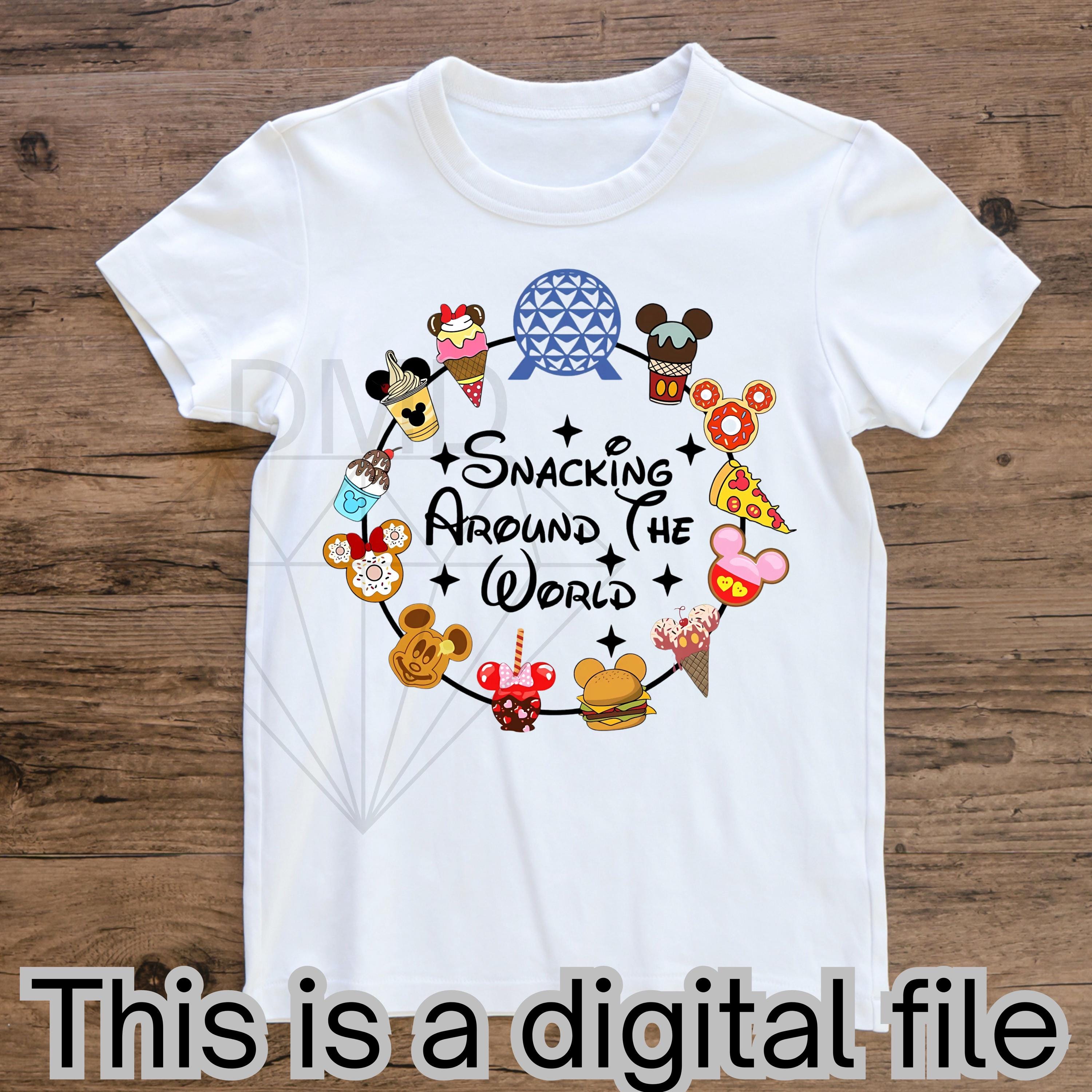 Epcot Snacking Around the World PNG - Etsy