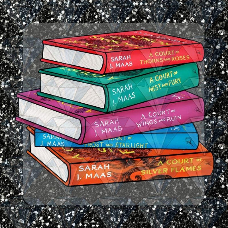 Acotar Book Stack Print - Etsy UK