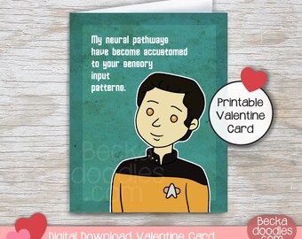 Star Trek Valentine | Etsy
