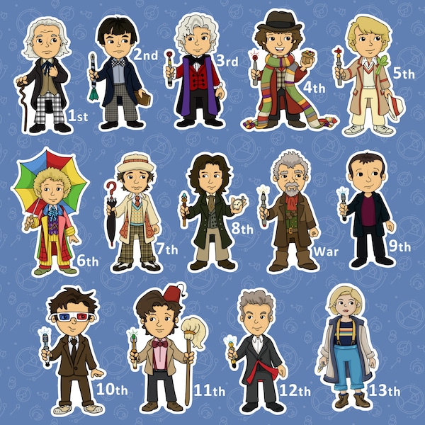 Doctor Who Sticker - Etsy