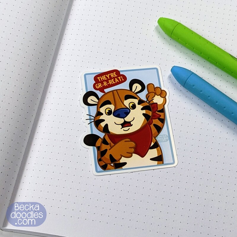 Tony the Tiger - Etsy