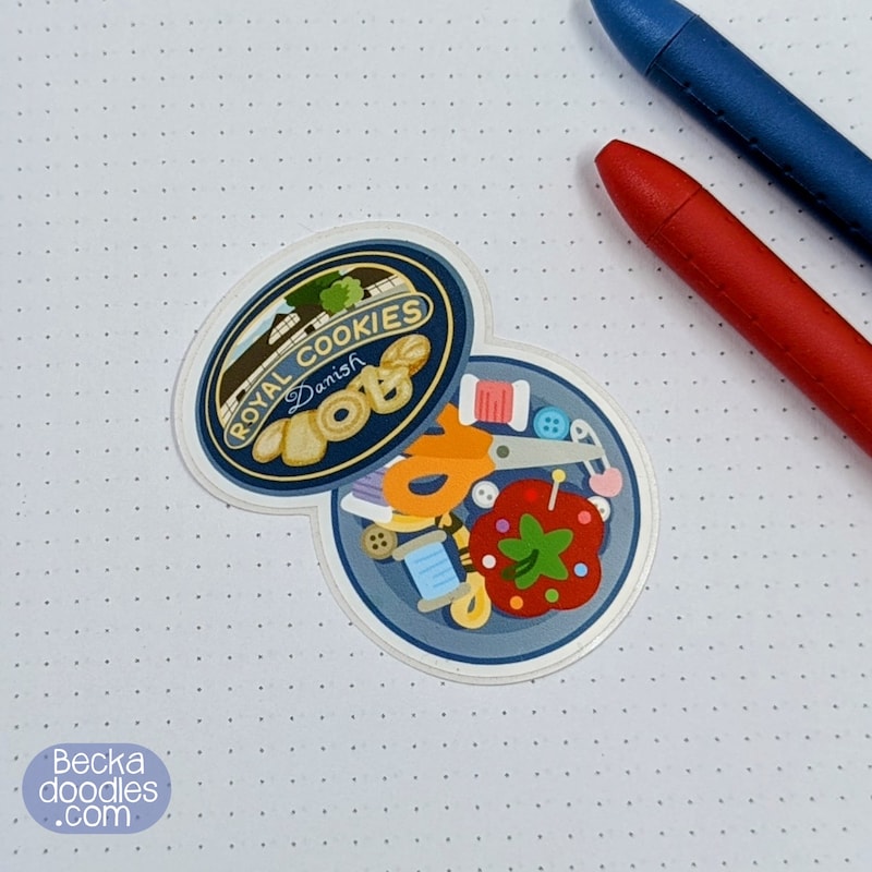 Old Tin Sewing Boxes - Etsy