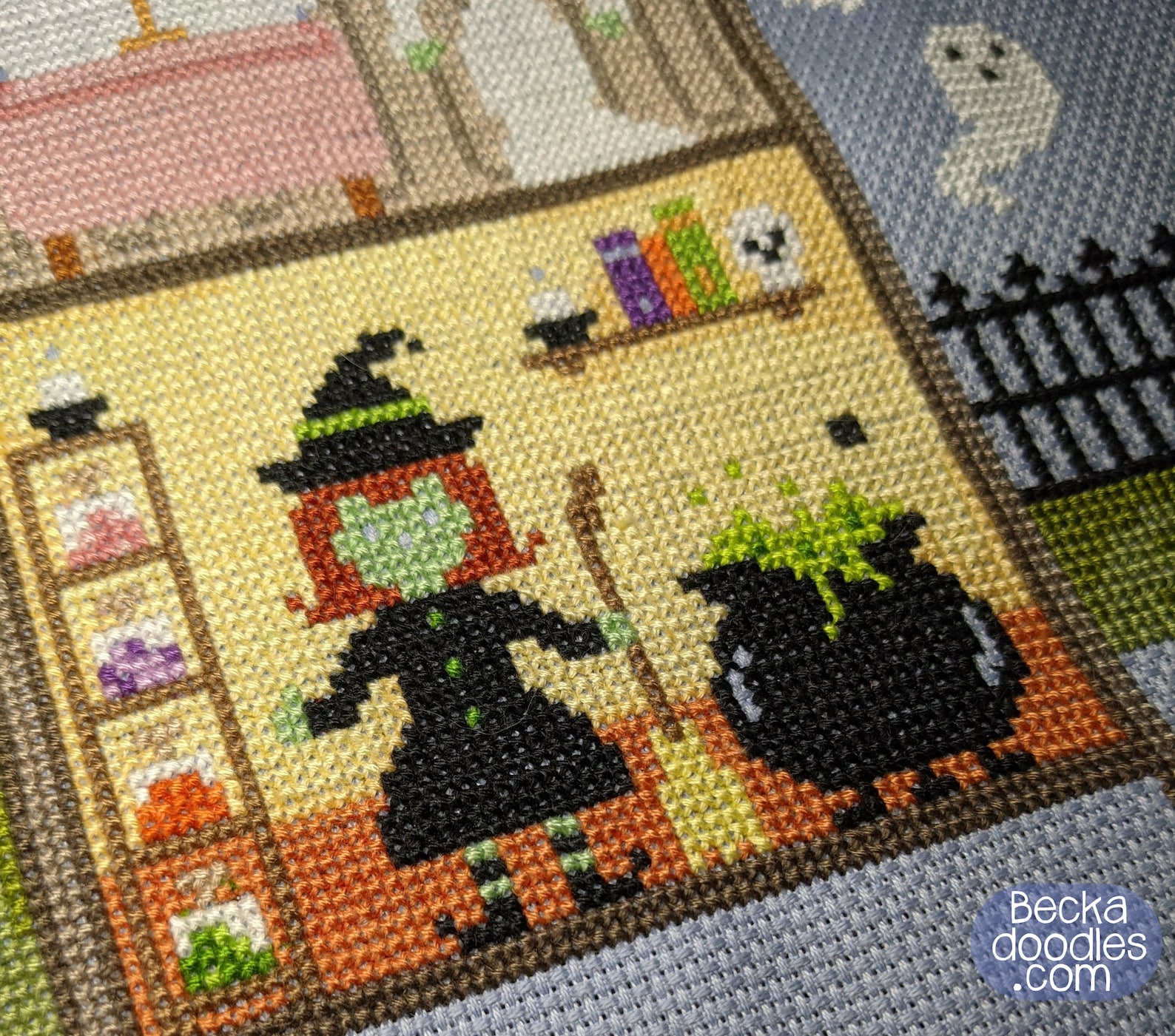 Happy Haunted House Cross Stitch Pattern Instant Download - Etsy