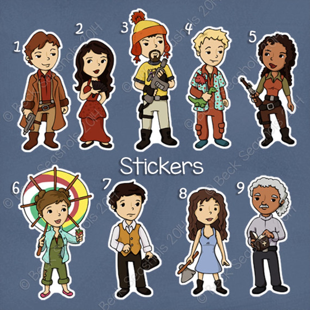 FS1001 Firefly Stickers Vinyl Sticker, Planner Sticker, Sticker Lovers ...