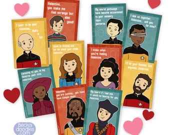 Star Trek Valentine | Etsy