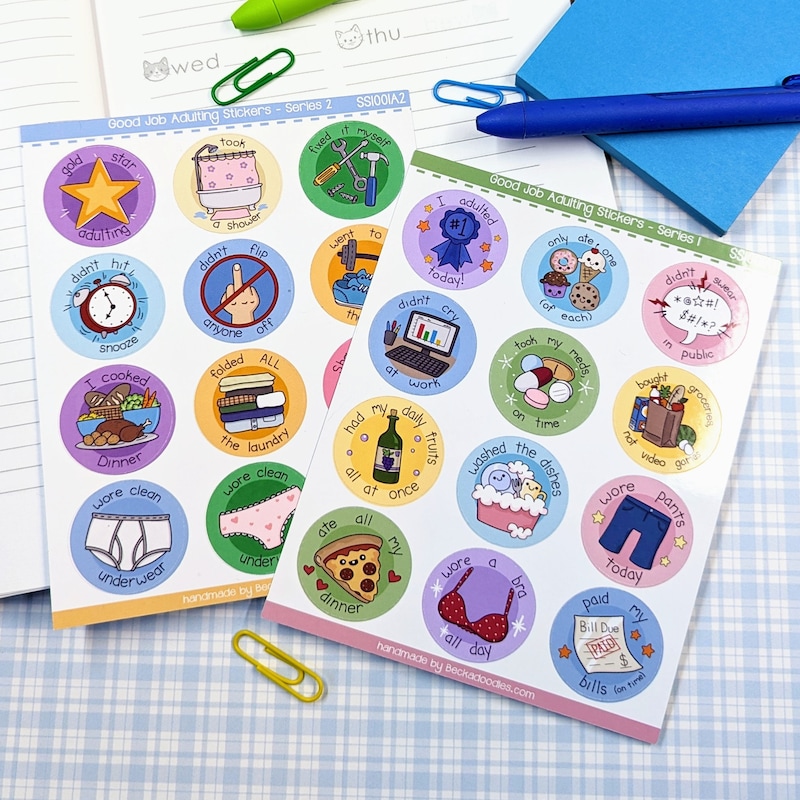 Adult Stickers - Etsy