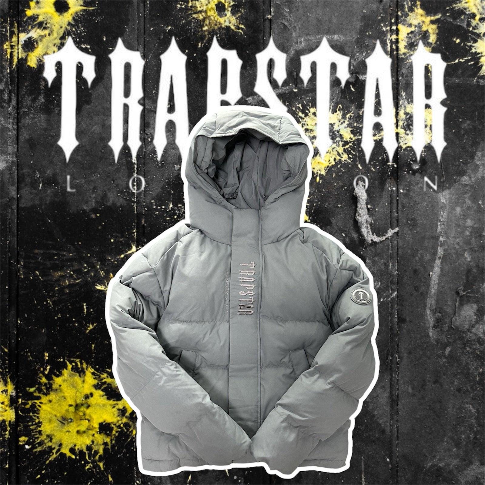 Trapstar Jacket Solid Gray - Etsy