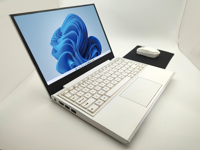 Papercraft Laptop, Computer, Papercraft Pc, PDF, SVG, File for Print ...