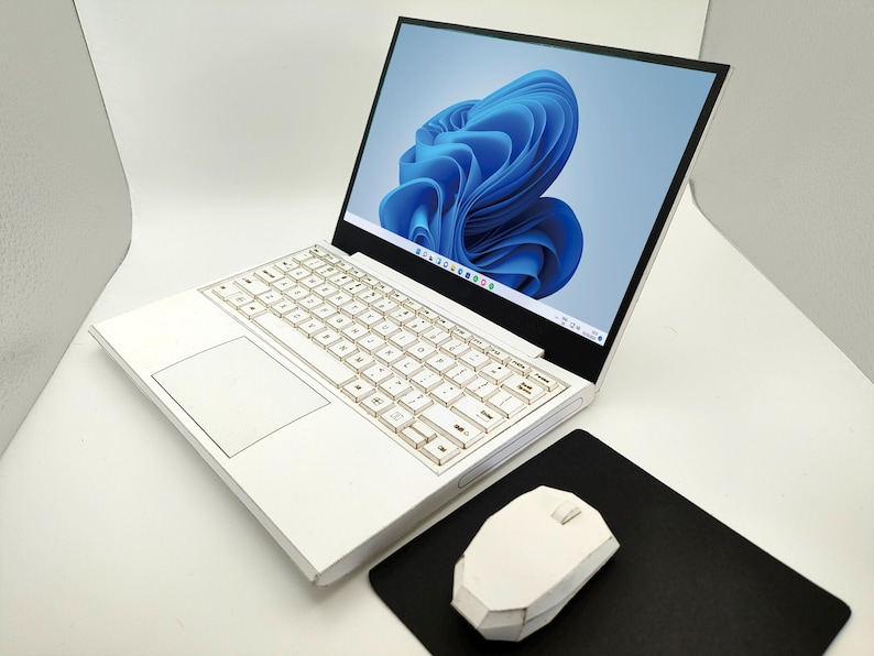 Papercraft Laptop, Computer, Papercraft Pc, PDF, SVG, File for Print ...