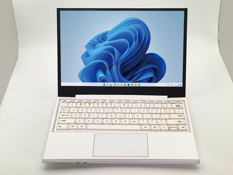 Papercraft Laptop, Computer, Papercraft Pc, PDF, SVG, File for Print ...