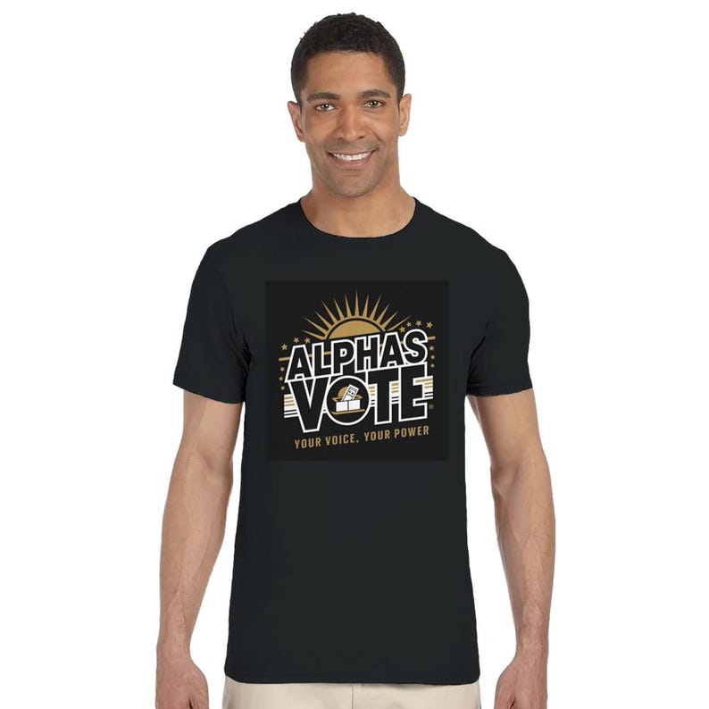 Alpha Phi Alpha Greek Life Fraternity Voting Apparel. Men's Empowerment ...