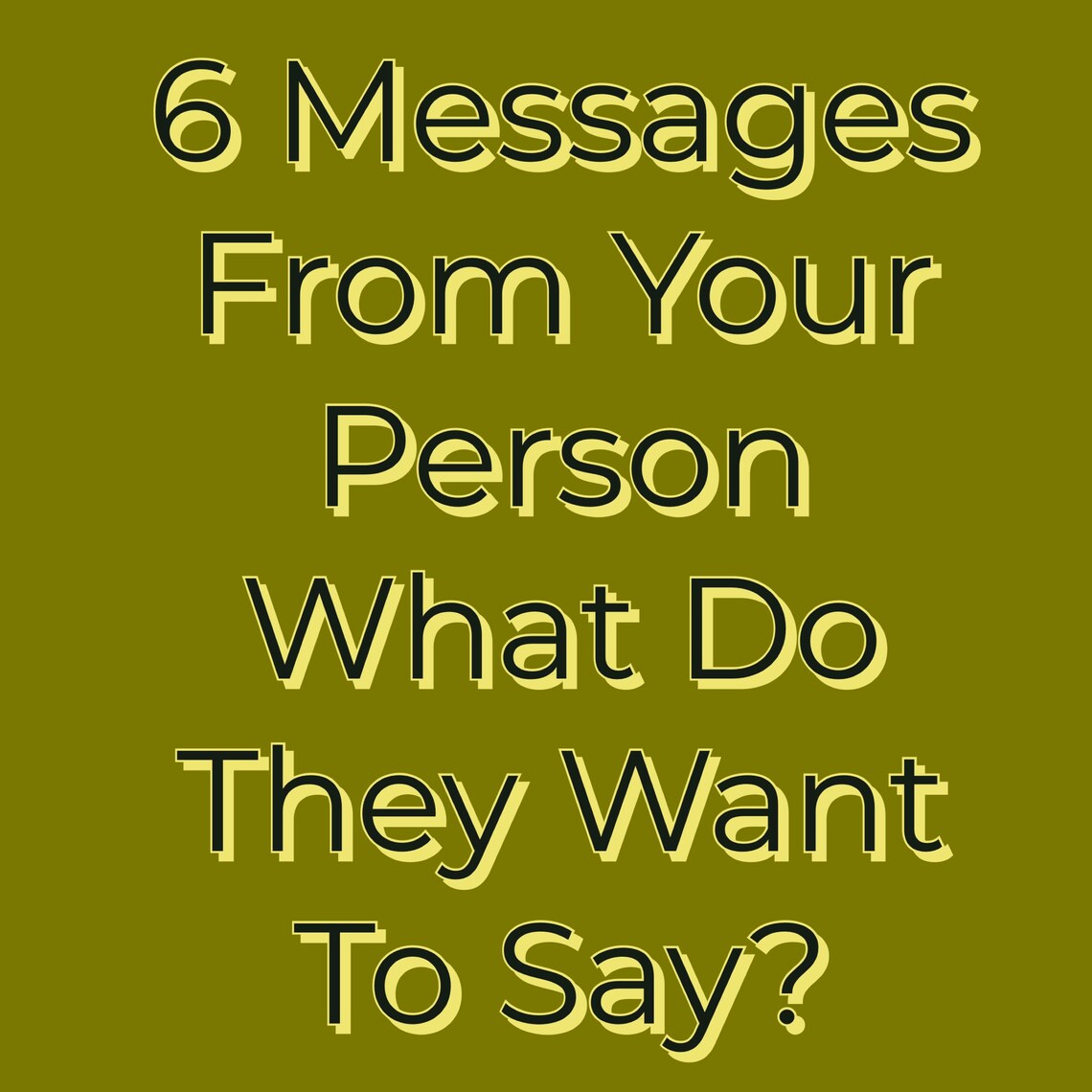 6 Messages What Do They Want to Say? - Etsy