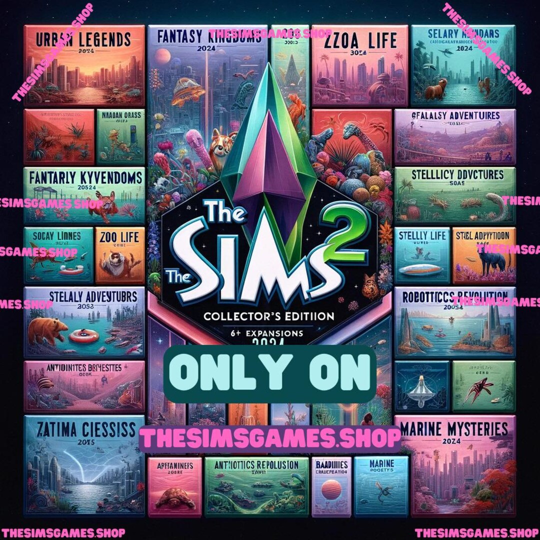 The Sims 2 Ultimate Collection Expansion Packs Complete Collection Pc ...