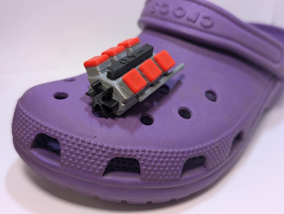 V6 Engine Shoe Charm - Etsy