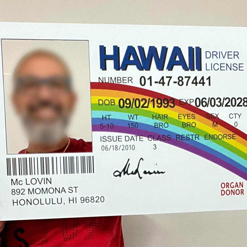 Mclovin Drivers License - Etsy