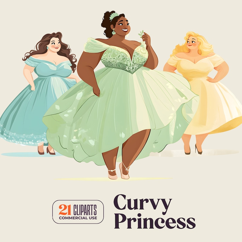 Curvy Princess - Etsy UK